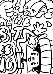 Colouring Page Kindness - Thrive